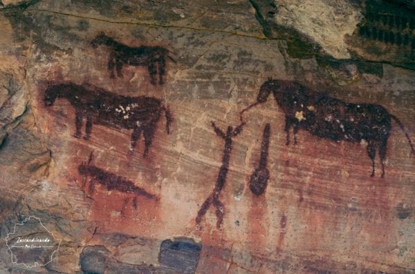 Arte Rupestre Levantino en Villar del Humo - Zascandileando